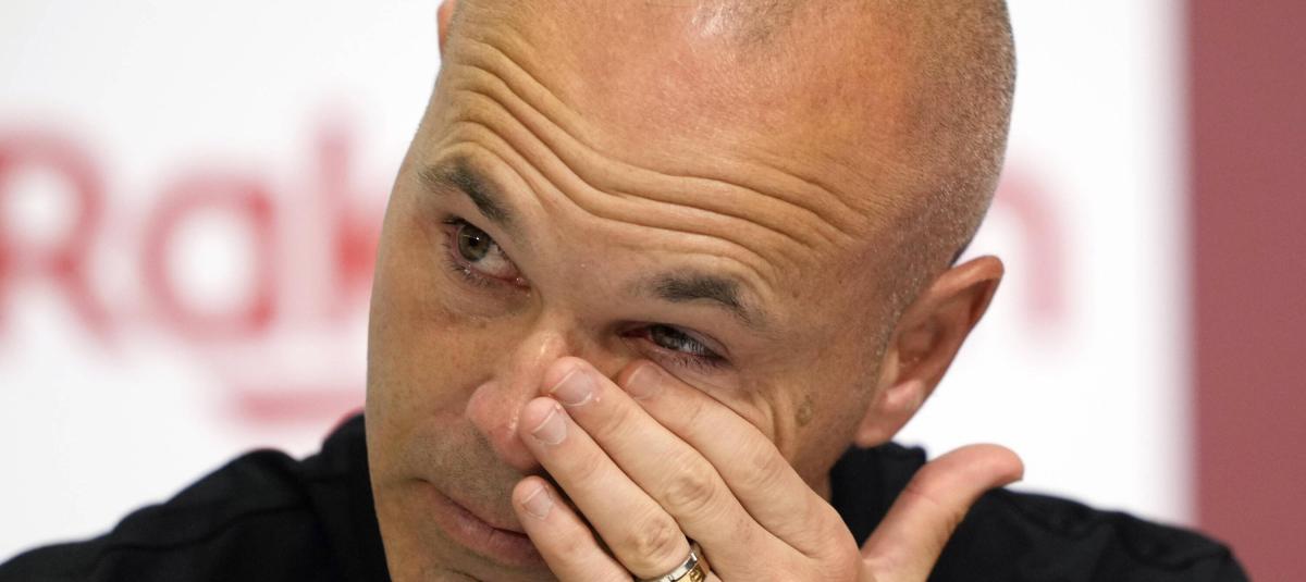 Andrés Iniesta, exfutbolista del FC Barcelona y la Selección española ...