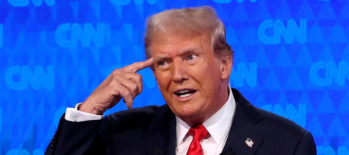Donald Trump mintió en promedio cada 3 minutos durante el debate ...