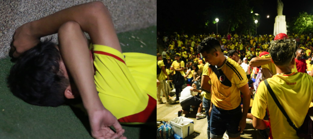 El 'sinsabor' de la derrota: así quedaron los hinchas en Colombia tras ...