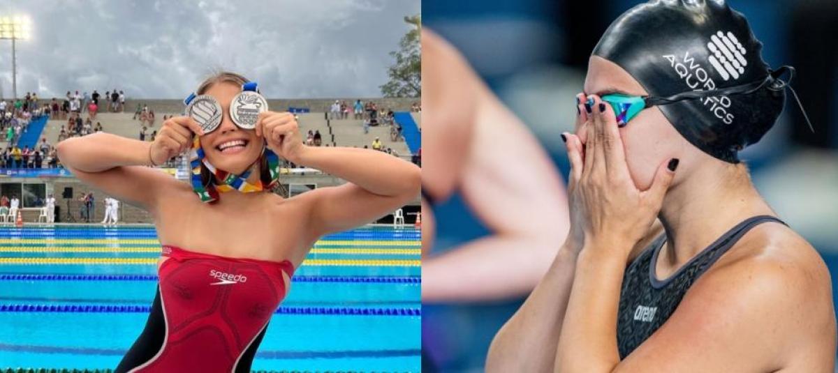 La nadadora Luana Alonso rompe su silencio tras hacerse famosa por ...
