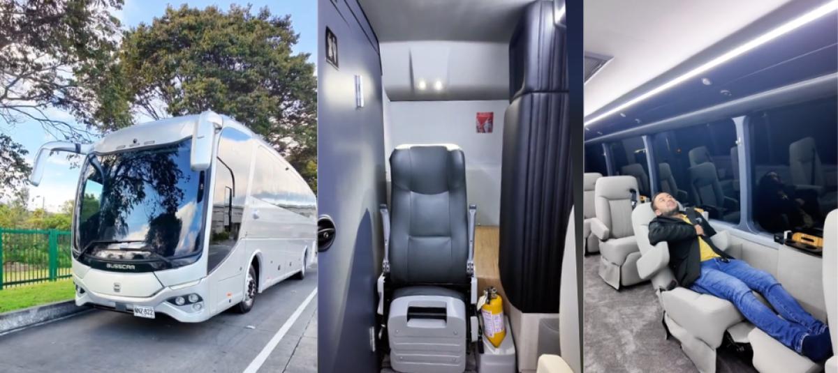 Video: este es el bus más lujoso que recorre las vías de Colombia