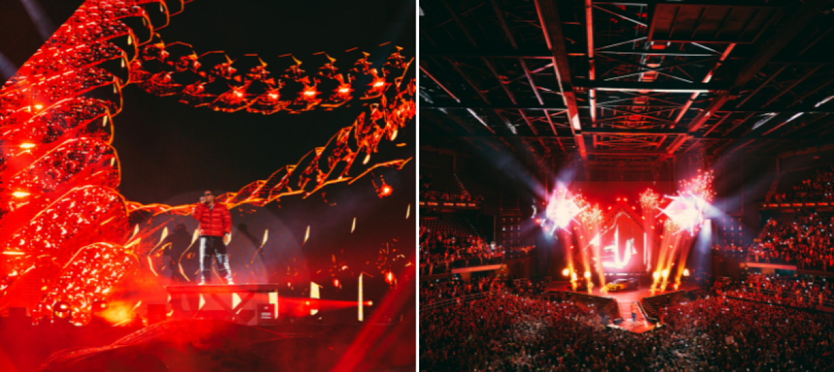 Ryan Castro conquista con altura su primer Movistar Arena en Bogotá ...