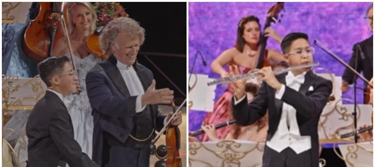 Daniel Sanabria, el joven flautista que se robó el show durante los ...