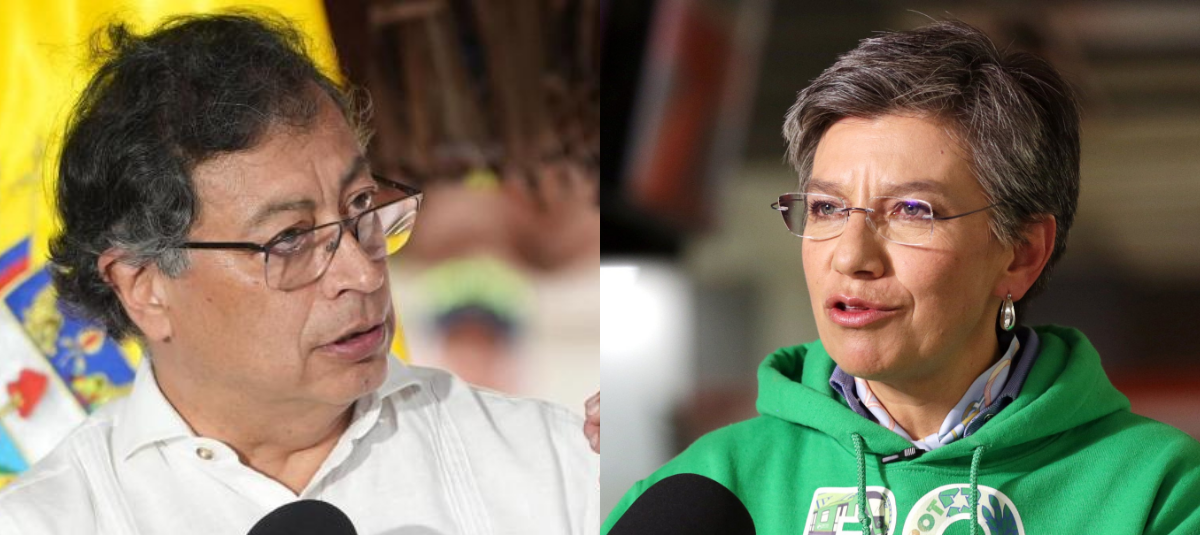 Presidente Petro le saca en cara a Claudia López cuando 'estaba ...