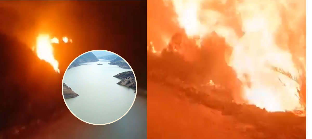 Atención: se registra grave incendio en el Parque Nacional Natural ...