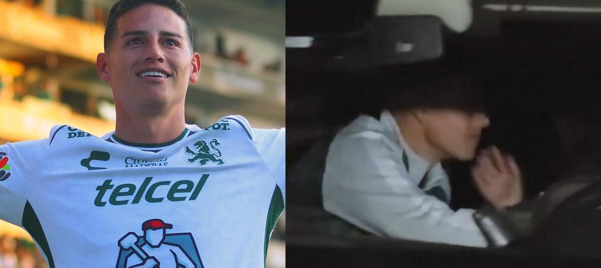 Video | James Rodríguez confirma su romance con Luisa Duque: beso ...