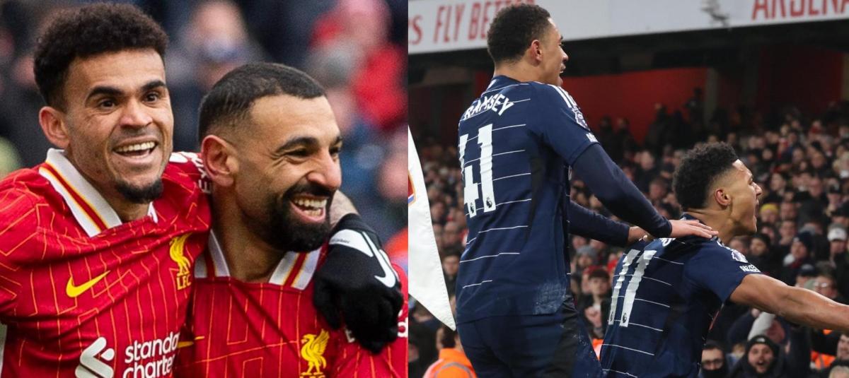 Con Luis Díaz en la cancha, Aston Villa empata con el Liverpool en la Premier League, 2-2