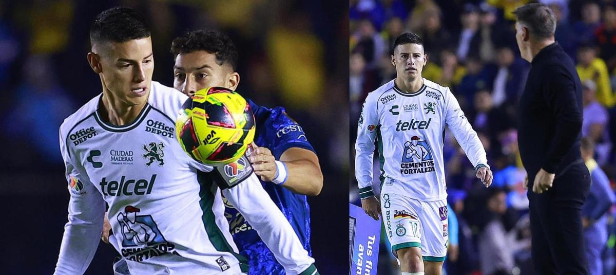 James Rodríguez va de titular y comandará la reacción de León vs ...
