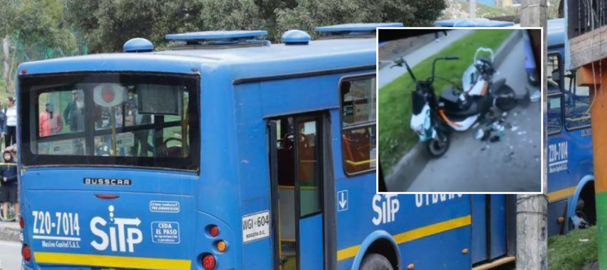 Mujer denuncia que fue atropellada por bus del Sitp en el norte de ...