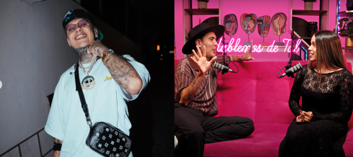 Blessd reaccionó al pódcast en el que participó la exesposa de Beéle ...