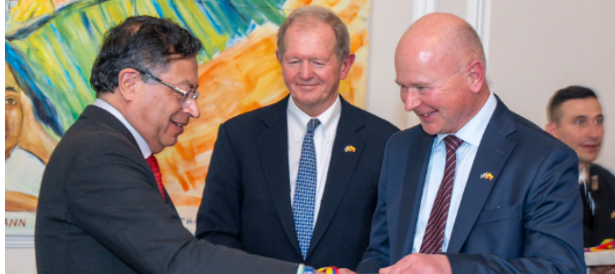 Presidente Gustavo Petro se reunió con CEO de la empresa Saab para hablar sobre la adquisición ...