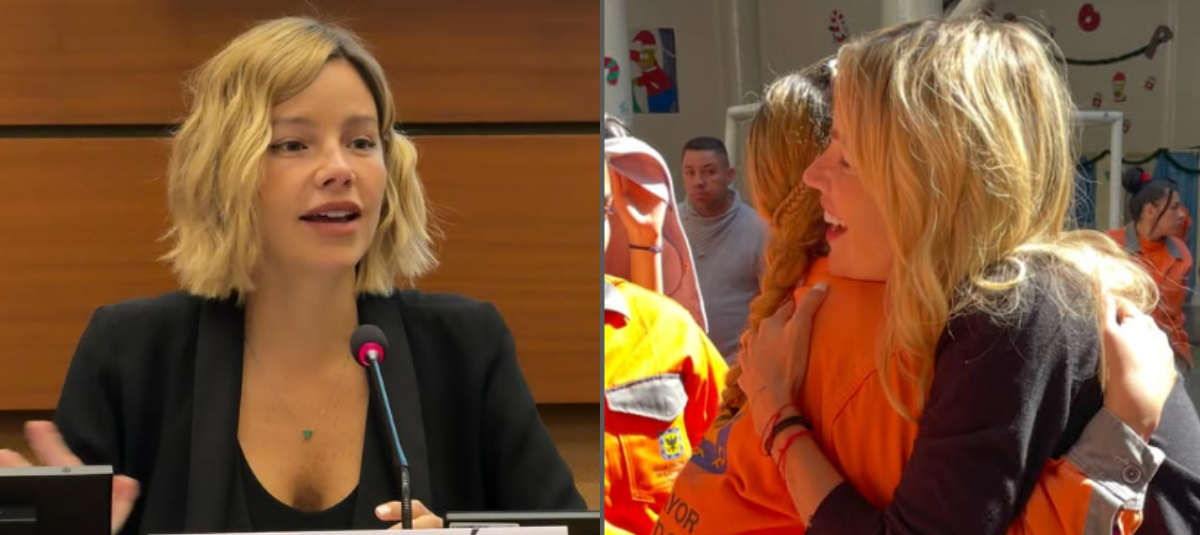 Johana Bahamón visitó las megacárceles de El Salvador y esto encontró ...