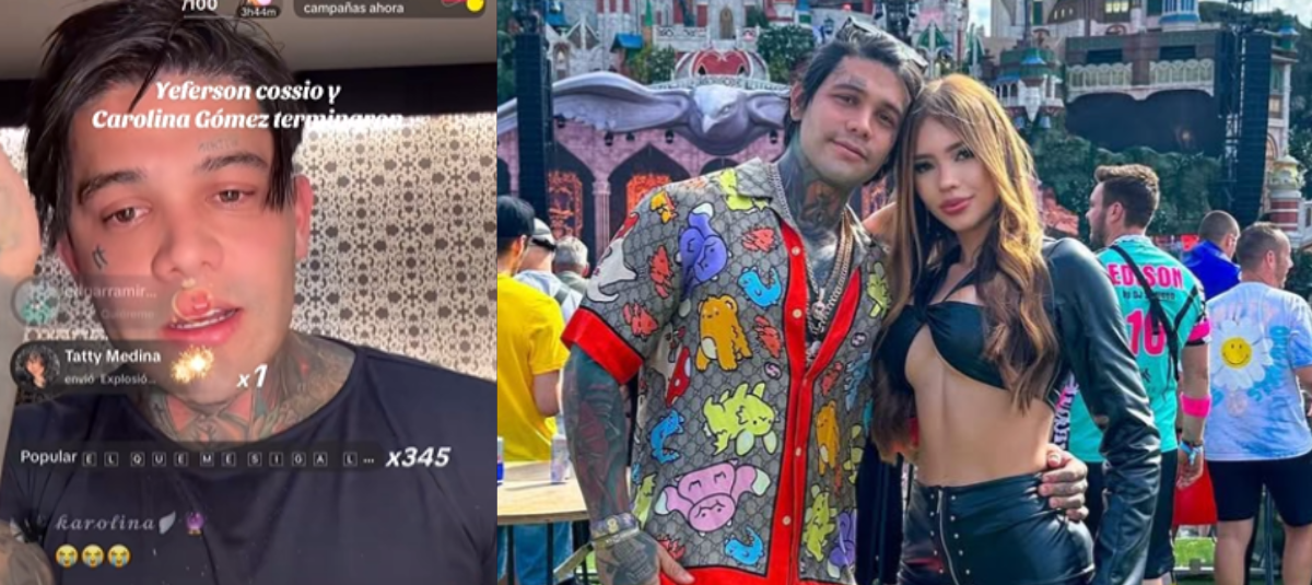 Yeferson Cossio terminó su relación con Carolina Gómez: ¿cuáles fueron ...