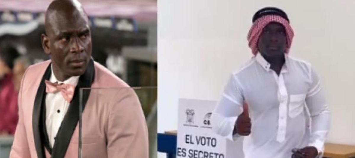 Video | Segundo Castillo, DT del Barcelona, se robó el ‘show’ en las votaciones en Ecuador por ...