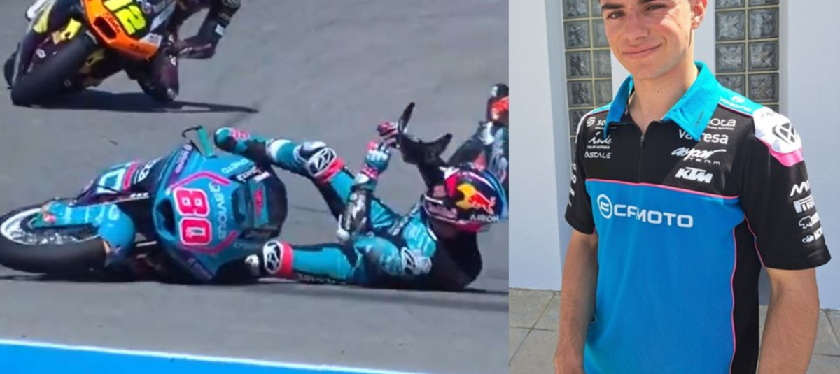 Video | Así fue el violento accidente de David Alonso en el Gran Premio ...