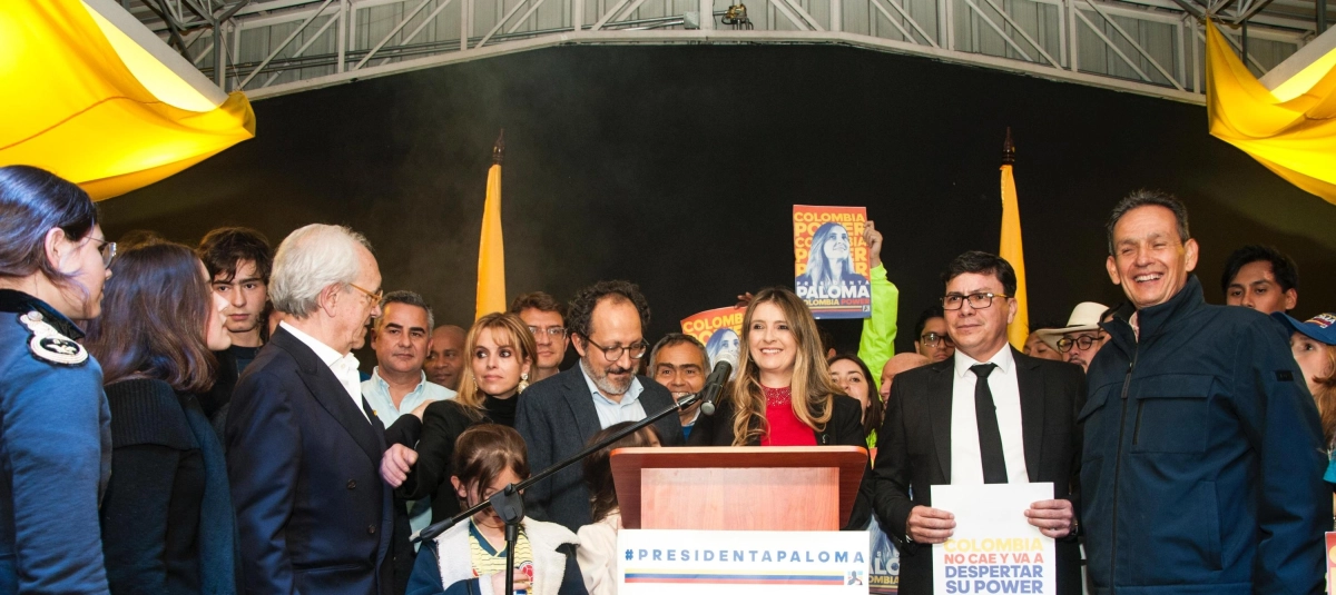 ‘Mi decisión es ser la primera mujer presidenta de Colombia’: Paloma ...