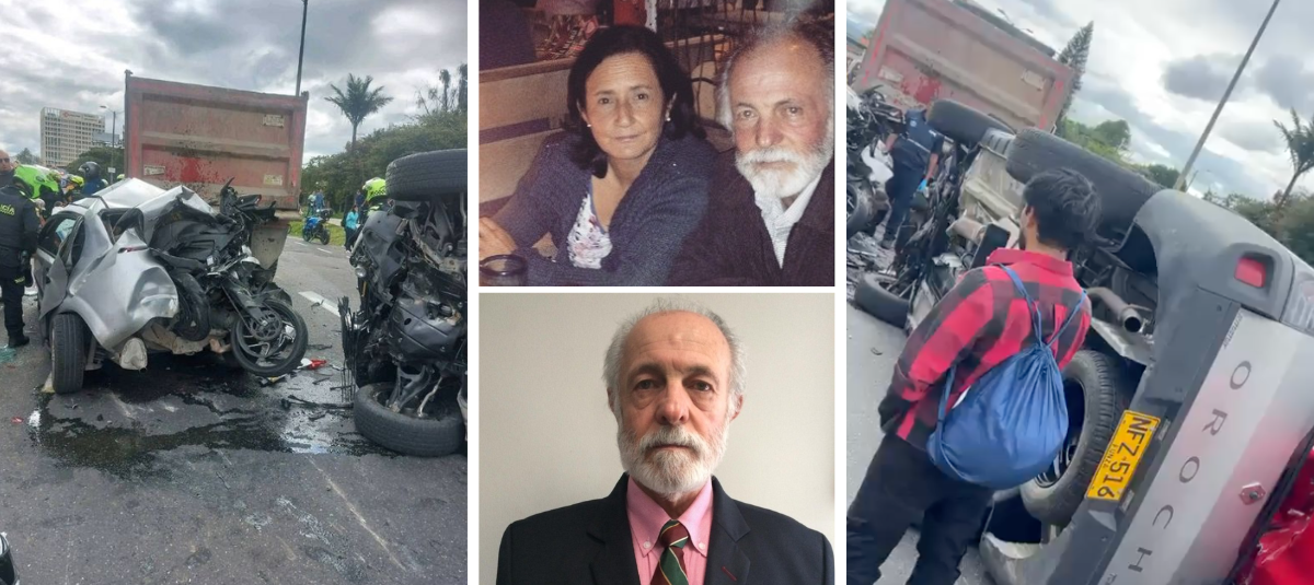 Estos son los rostros de las víctimas de fatal accidente en la avenida 68 que dejó tres