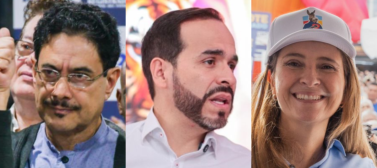 Iván Cepeda (30%), Abelardo de la Espriella (22%) y Paloma Valencia (3% ...