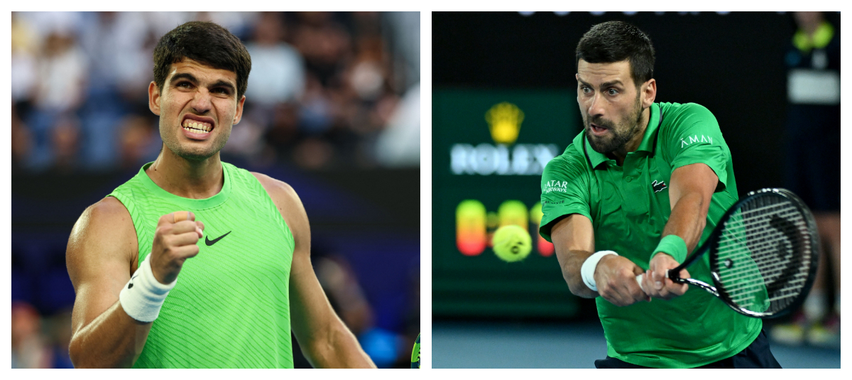 Alcaraz y Djokovic se citan con la historia en la final del Abierto de ...