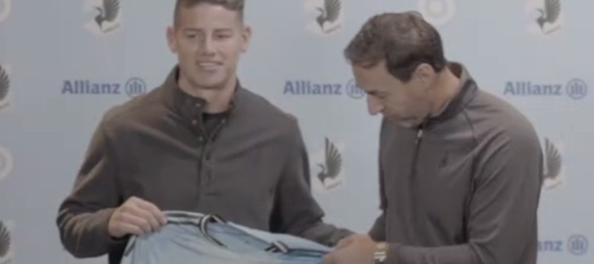 Video | Así fue la emocionante presentación de James Rodríguez, nuevo ...