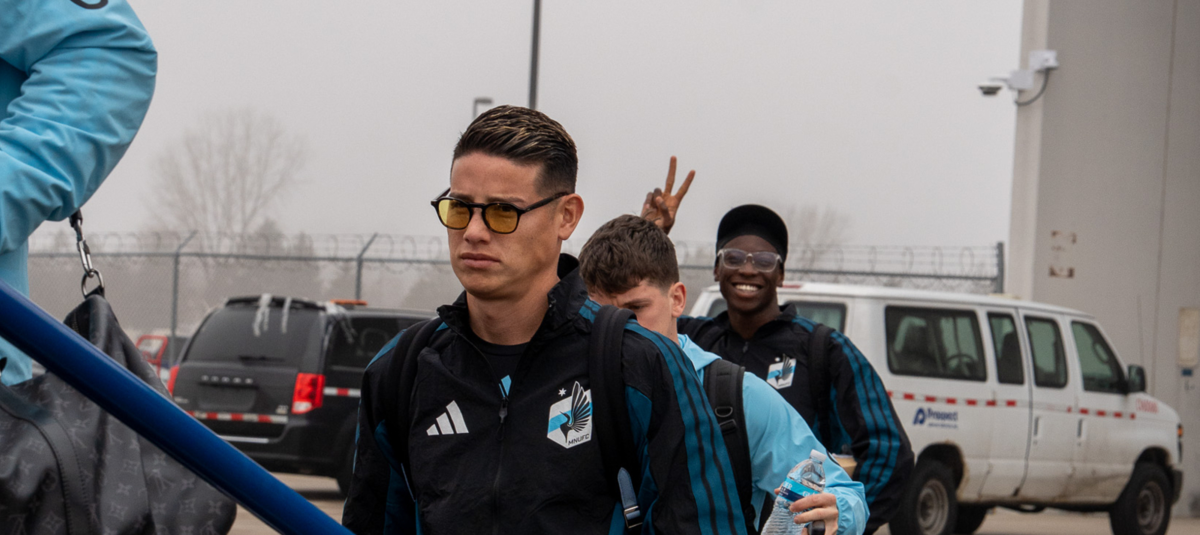 James Rodríguez viaja con Minnesota United y se alista para su estreno ...