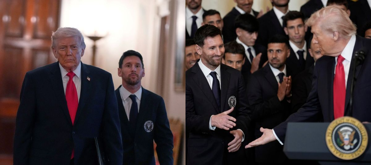 Fotos | Así fue la reunión de Lionel Messi con el presidente Donald ...
