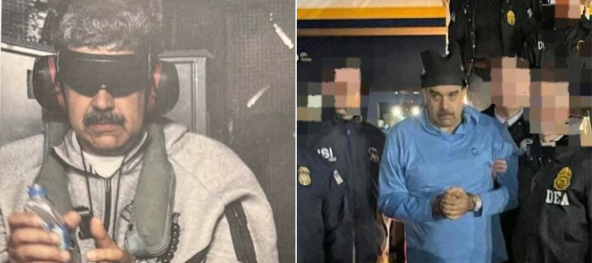 Revelan retratos de Nicolás Maduro y Cilia Flores tras casi tres meses ...