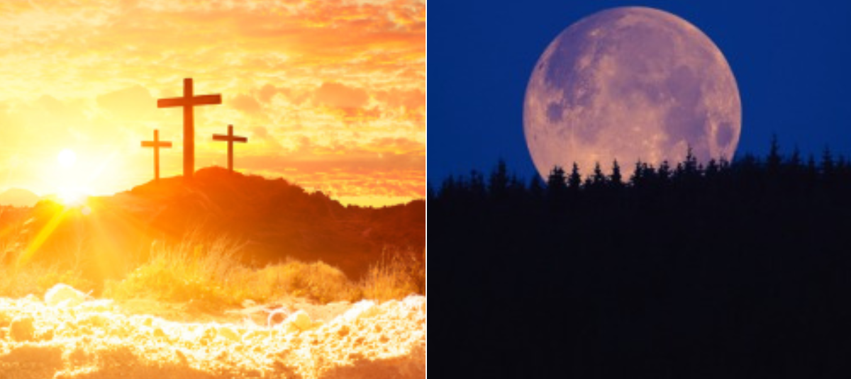 ¿Por qué siempre hay luna llena en Semana Santa? Esta es la relación ...