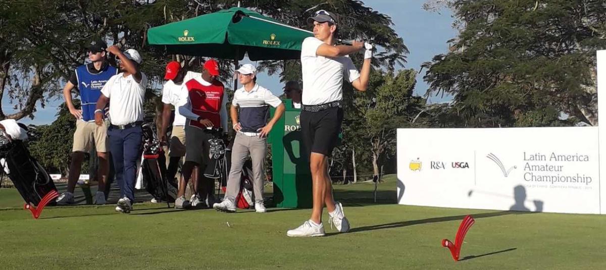 Iván Ramírez ocupa el octavo lugar en el Latin America Amateur Championship