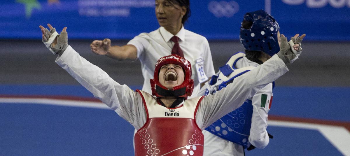 Andrea Ramírez, oro en el taekwondo de los Centroamericanos