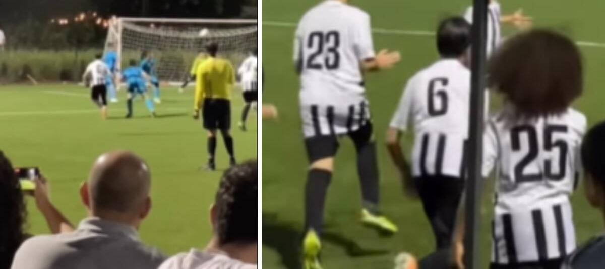 Milan, hijo de Shakira y Piqué, marcó un golazo en la academia de Juventus, video