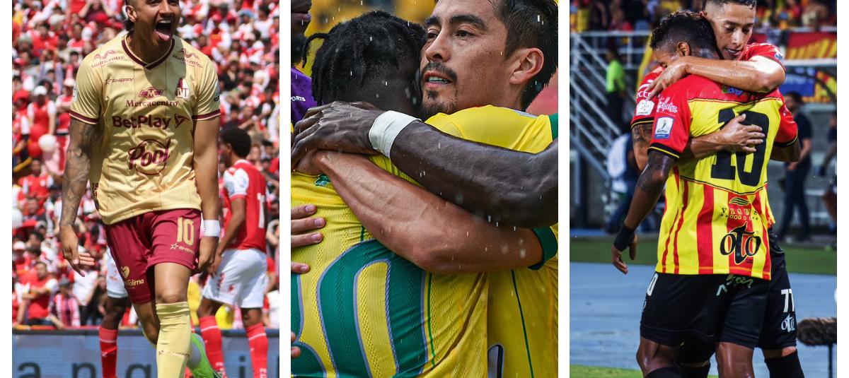 Tolima, Bucaramanga y Pereira amenazan a los 'grandes' en la Liga