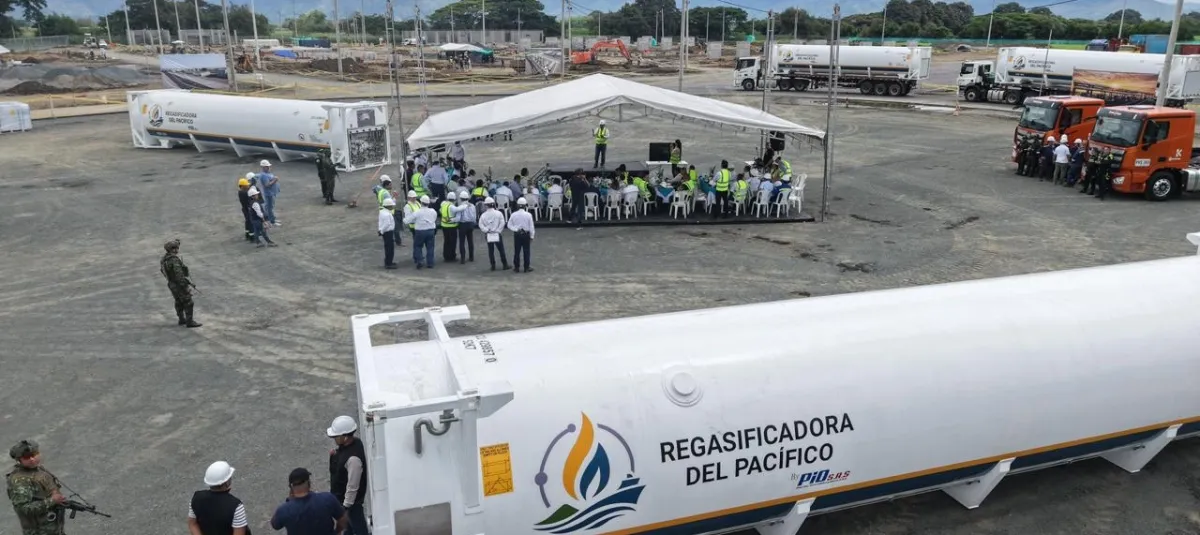 Regasificadora del Pacífico: este es el plan logístico de 170 millones ...