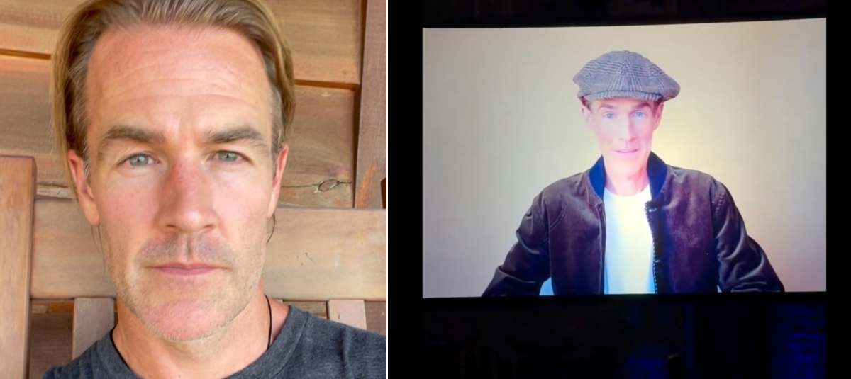 Video | Actor James Van Der Beek aparece por sorpresa en reunión de ‘Dawson's Creek’ tras hacer ...