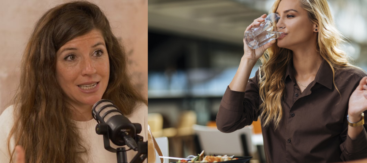 Beber demasiada agua durante las comidas puede afectar la digestión ...