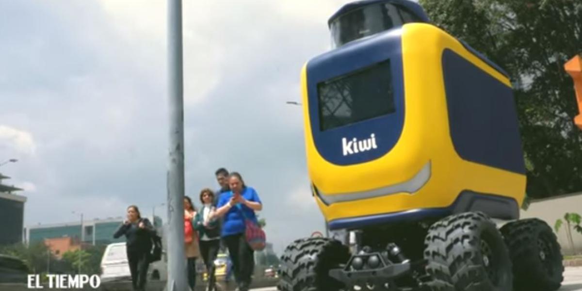 Kiwi, el robot repartidor que revoluciona el mercado de domicilios