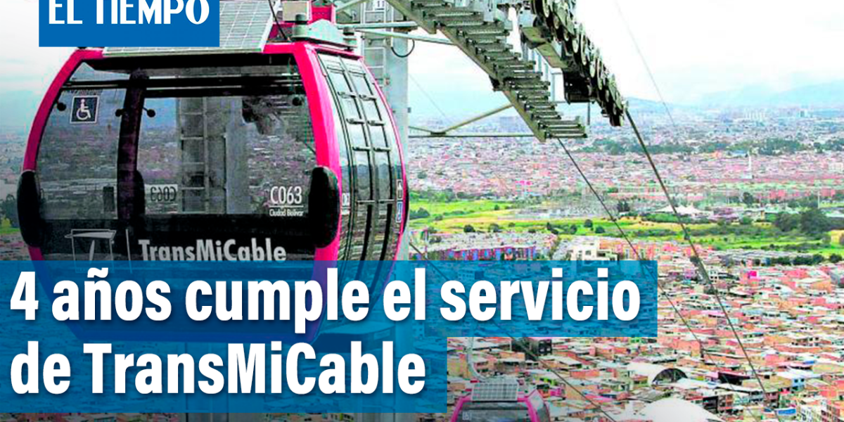 TransMiCable cumple cuatro años de funcionamiento