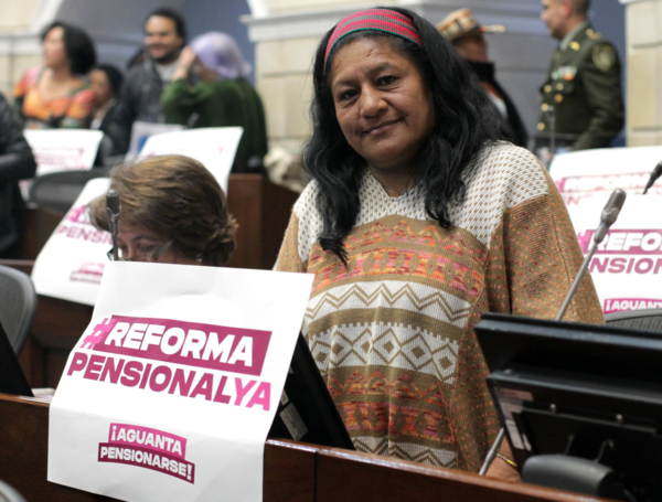 Aida Quilcué, fórmula de Iván Cepeda, criticó al candidato Abelardo de ...