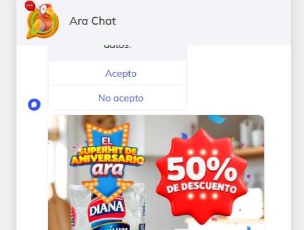 ¿Quiere ahorrar en el Ara? Hable con la guacamaya en el chat de la web ...