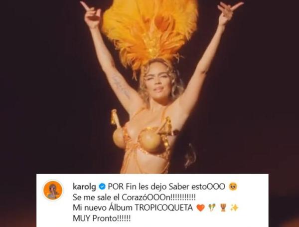 'Tropicoqueta', el nuevo álbum de Karol G que promete sabor latino y ...