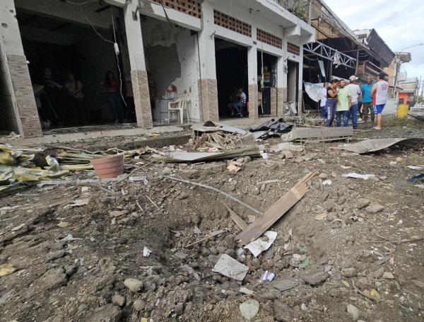 Este es el historial del carro bomba que explotó en Corinto en la ...