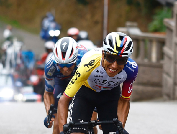 Egan Bernal arrancó con pie derecho su travesía por Europa: se estrenó ...