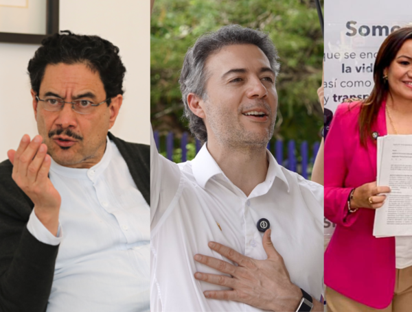 Así se mueven Iván Cepeda, Carolina Corcho y Daniel Quintero a tres semanas de medirse en las ...