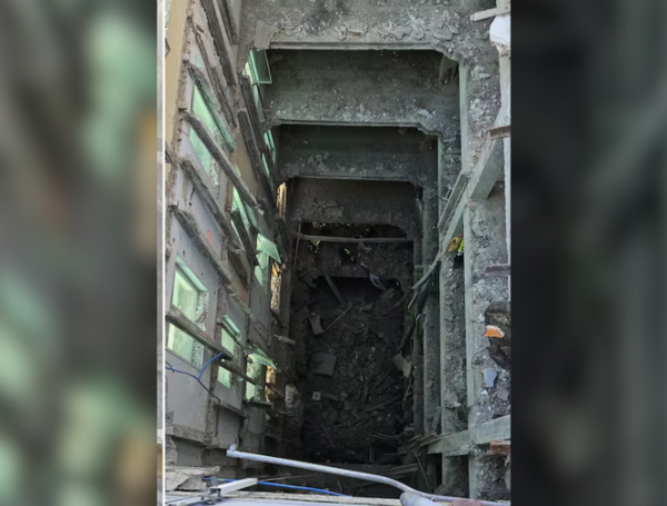 Fotos | Así quedó el edificio que se derrumbó en el centro de Madrid, España: estructura interna ...