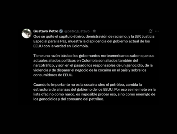 'Muestra la displicencia del gobierno actual de EE. UU. con la verdad ...