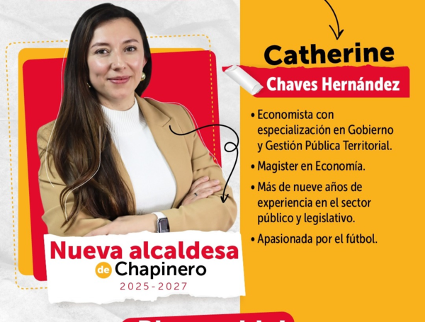 Chapinero ya tiene alcaldesa: Catherine Chaves, economista, asumió ...