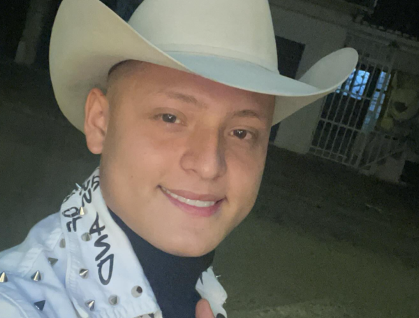 Él es Miguel Ayala, hijo del cantante Giovanny Ayala que fue secuestrado en el Cauca cuando se ...