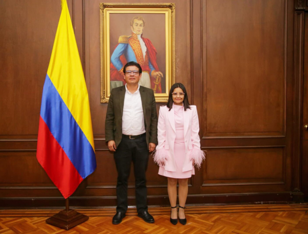 José Raúl Moreno tomó posesión como jefe de Despacho del presidente ...
