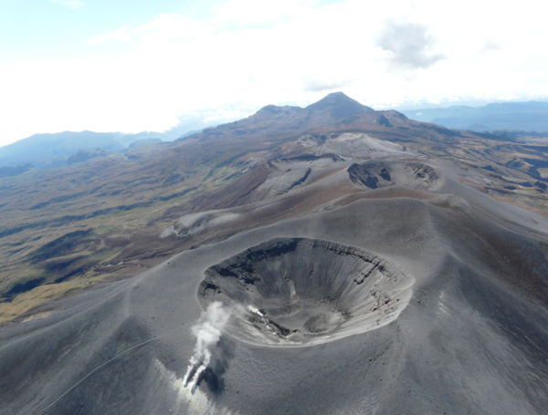 Puracé, la montaña de fuego que no está dormida y que sigue marcando el ...
