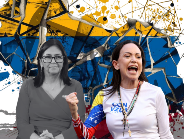 María Corina Machado denuncia estrategia de terror de Delcy Rodríguez ...